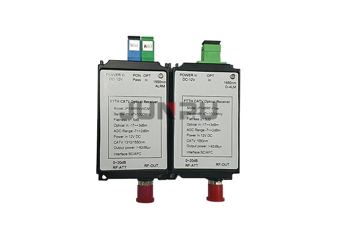 Mạng 12 v Mini Node FTTH thu quang với Wdm trong vỏ kim loại